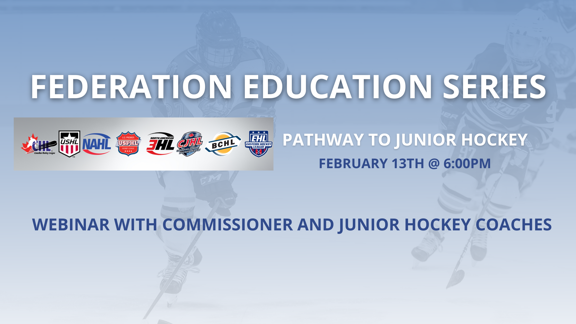 Pathway to Junior Hockey Webinar - Tier 1 Hockey